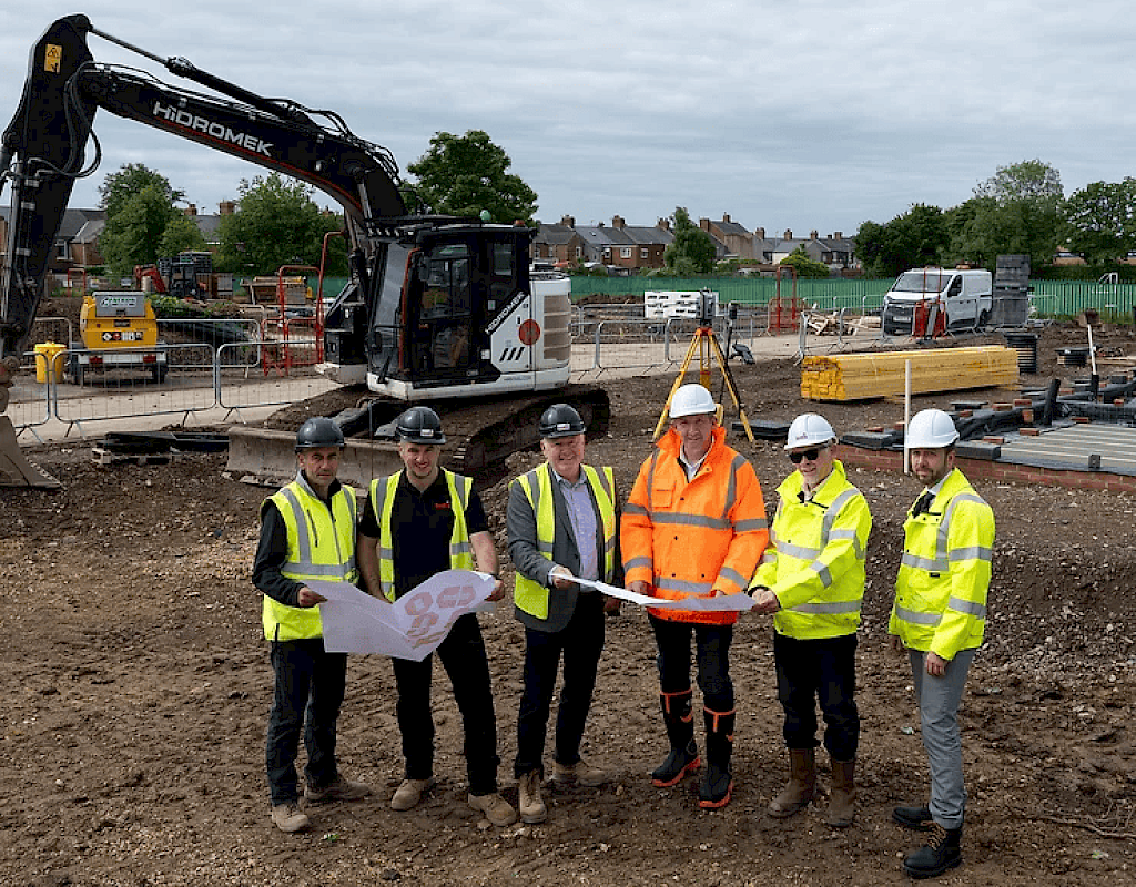 Work commences on new green housing scheme in Ashington | Sendrig ...